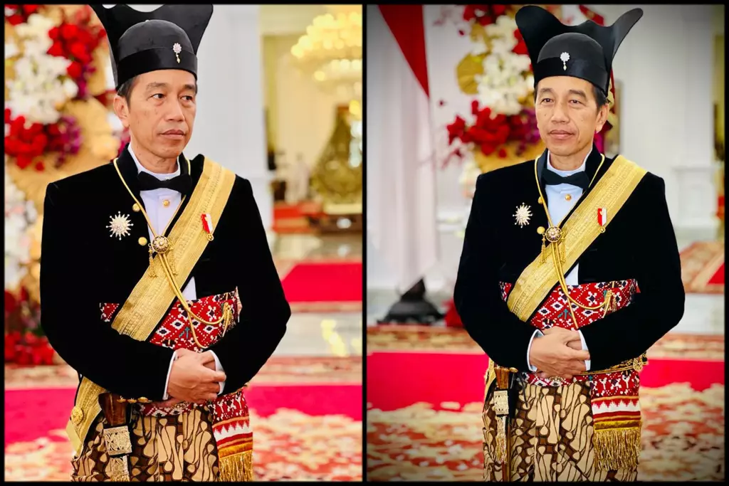Makna Filosofis Pakaian Adat Jokowi Di Upacara Hut Ri Ke 78